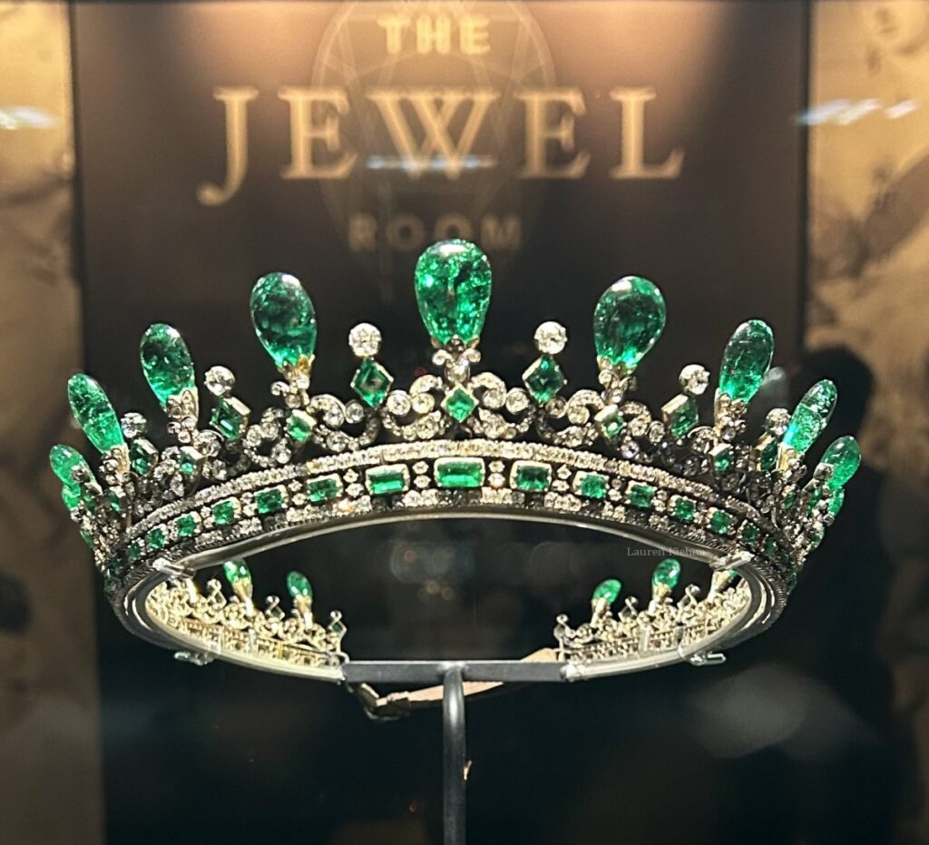 Queen Victoria’s Emerald and Diamond Tiara