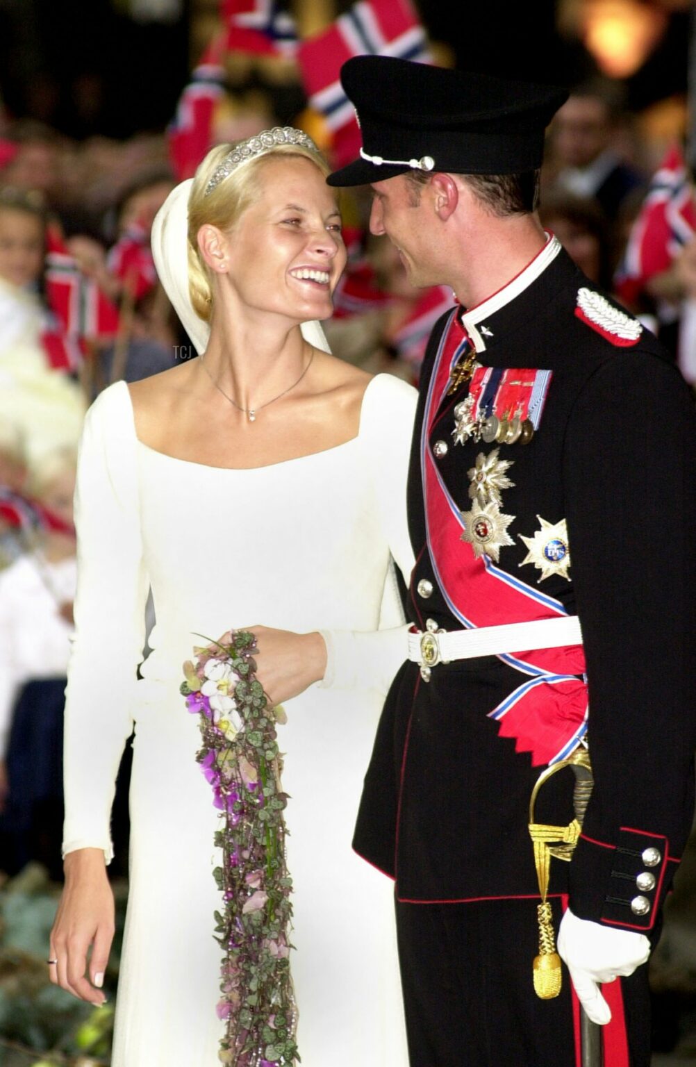 Crown Princess Mette-Marit’s Antique Royal Wedding Tiara