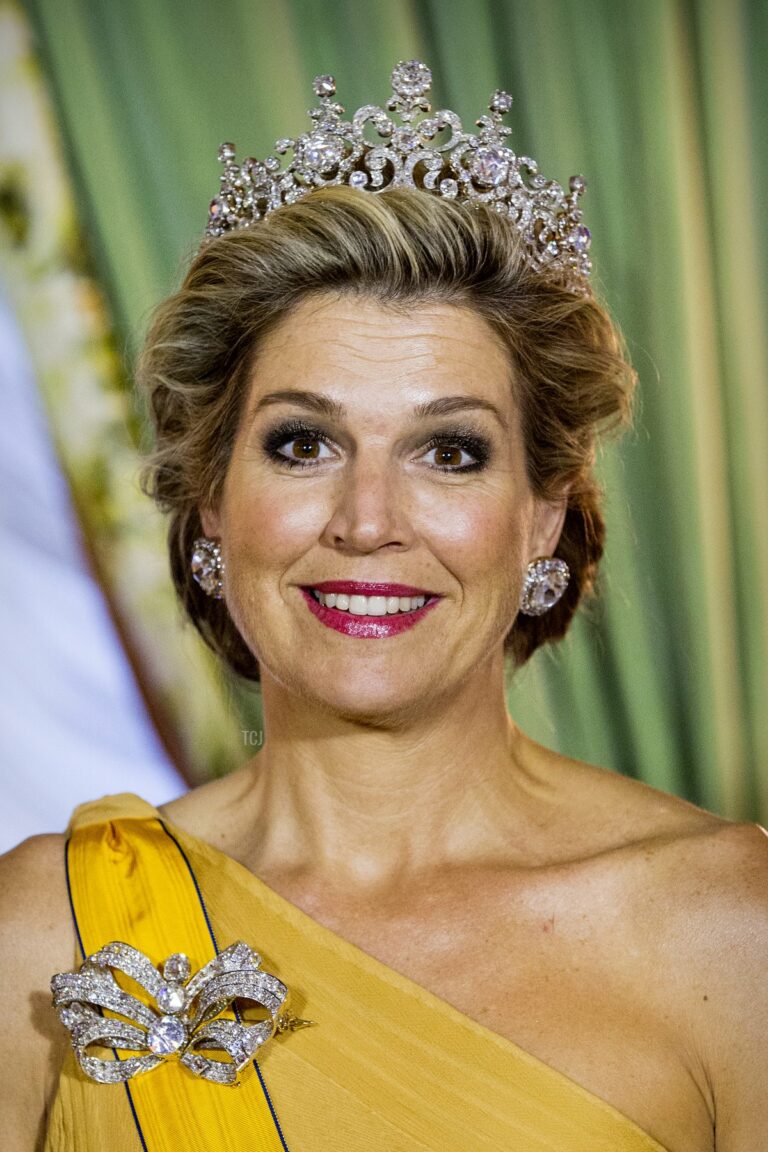 Queen Maxima’s Incredible Diamond Tiara Debut
