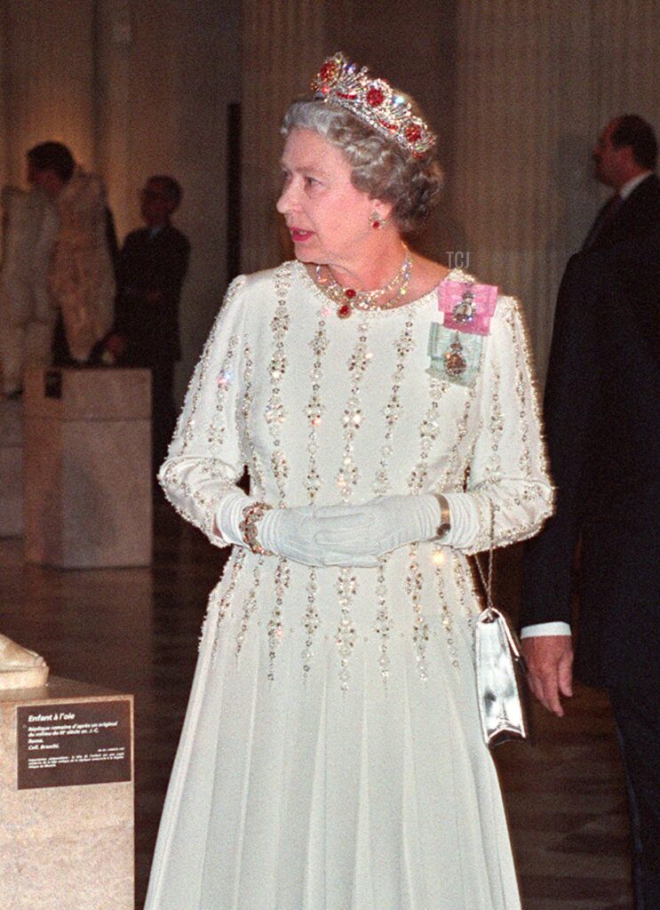 The Queen’s Royal Ruby Tiara in Paris