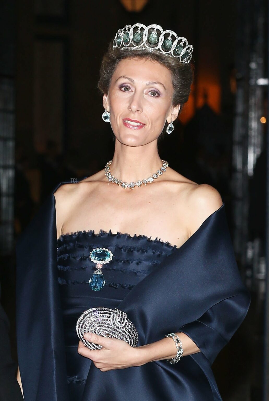 Princess Sibilla’s Sparkling Aquamarine Tiara