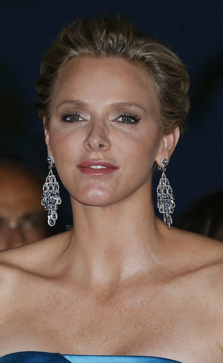 Princess Charlene’s Astonishing Aquamarine Earrings