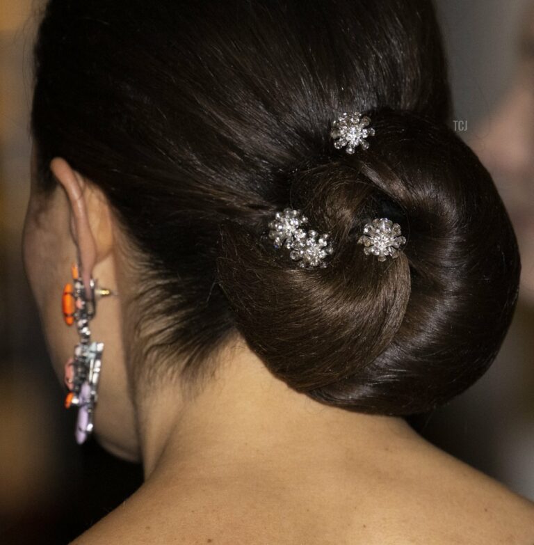 Crown Princess Victoria’s Colorful Statement Earrings in Stockholm