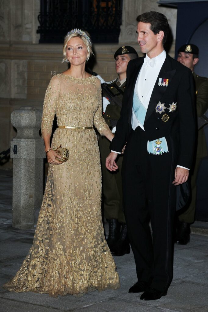 Crown Princess Marie-Chantal’s Glittering Golden Goddess Tiara