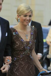 Princess Maxima’s Terrific Swedish Turquoises