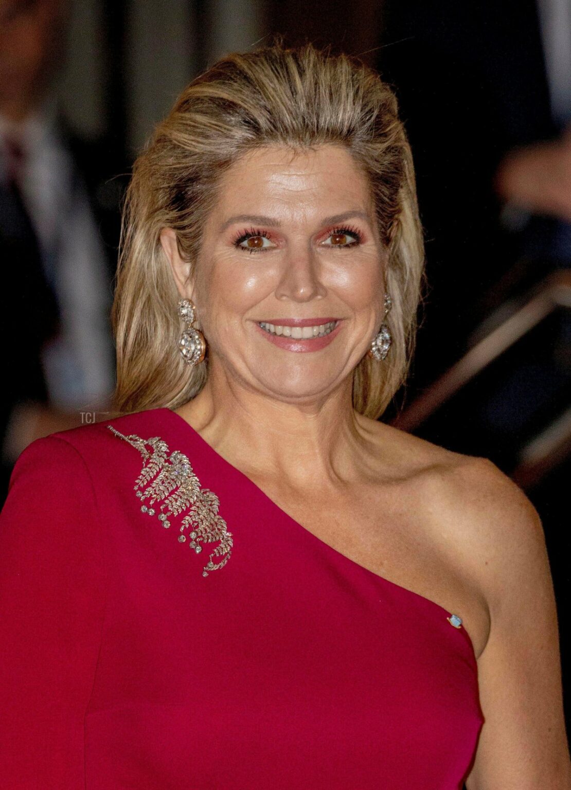 Major Diamond Sparkle for Queen Maxima in Athens