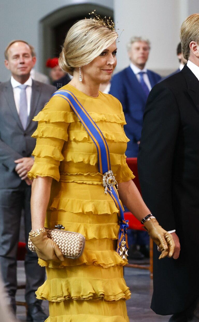 Queen Maxima’s Diamond and Citrine Bracelet