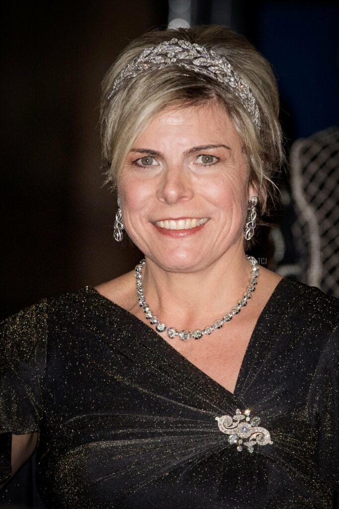 Princess Laurentien’s Lovely Diamond Laurel Wreath Tiara