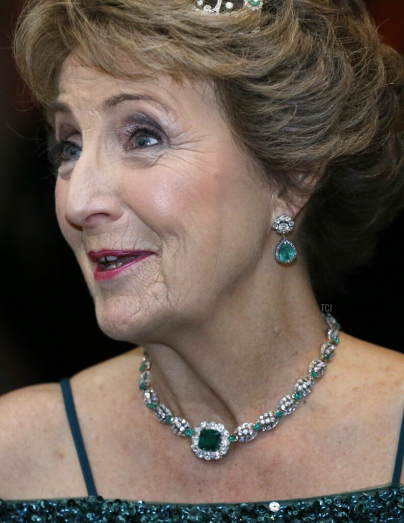 Princess Margriet’s Exquisite Antique Emerald Tiara