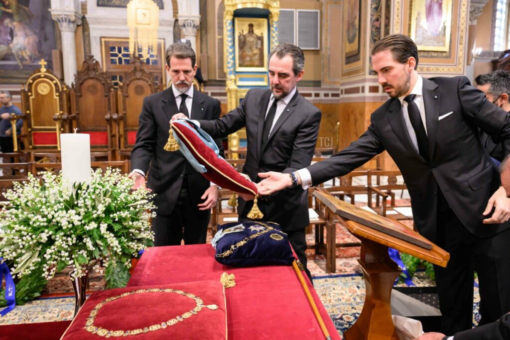 Royal Jewels of Remembrance for the late King Constantine II
