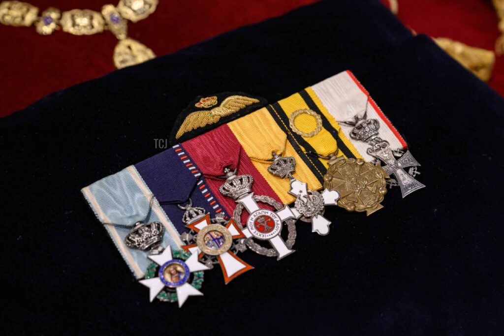 Royal Jewels of Remembrance for the late King Constantine II