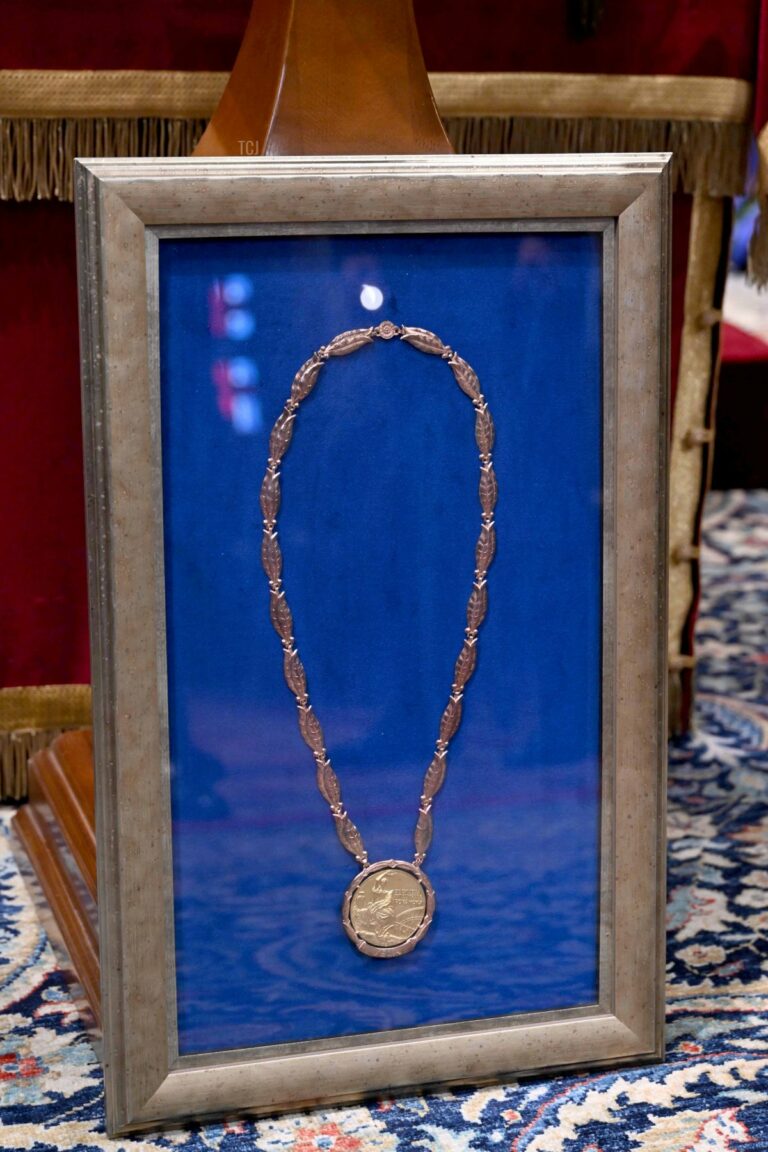 Royal Jewels of Remembrance for the late King Constantine II