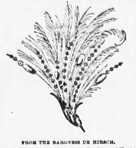 Princess Astrid’s Unusual Antique Aigrette Tiaras
