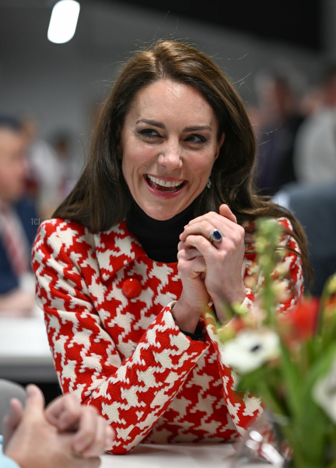 An English Rose Brooch for the Princess of Wales in Cardiff