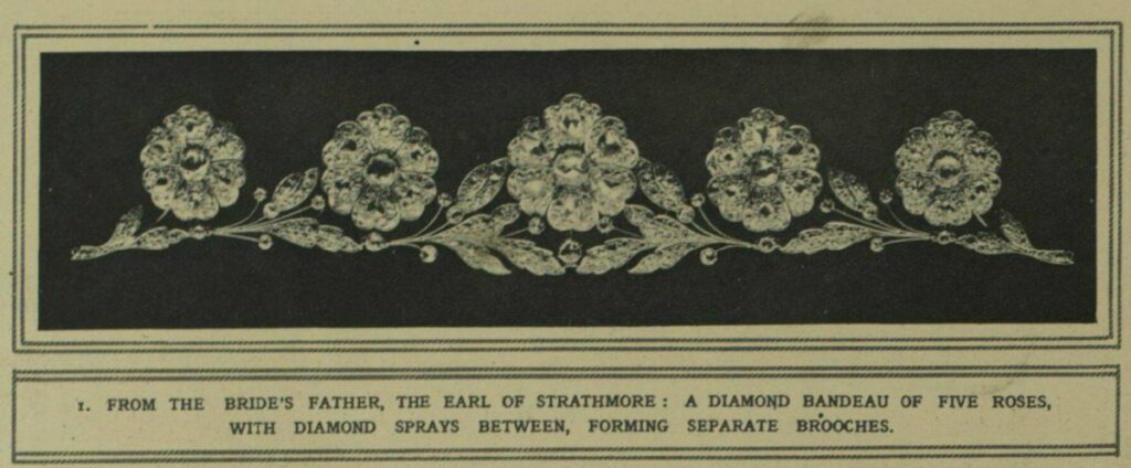 The Strathmore Rose Tiara