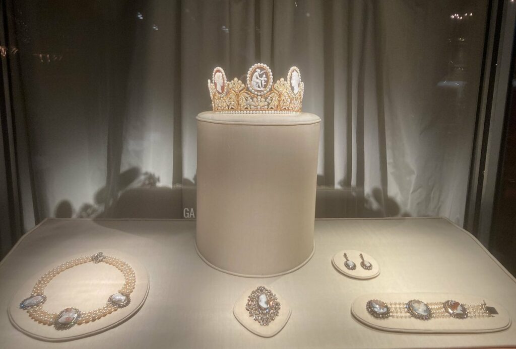 Sweden’s Unique Royal Cameo Tiara on Display to Celebrate a Golden Jubilee