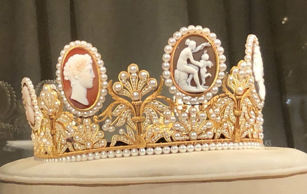 Sweden’s Unique Royal Cameo Tiara on Display to Celebrate a Golden Jubilee