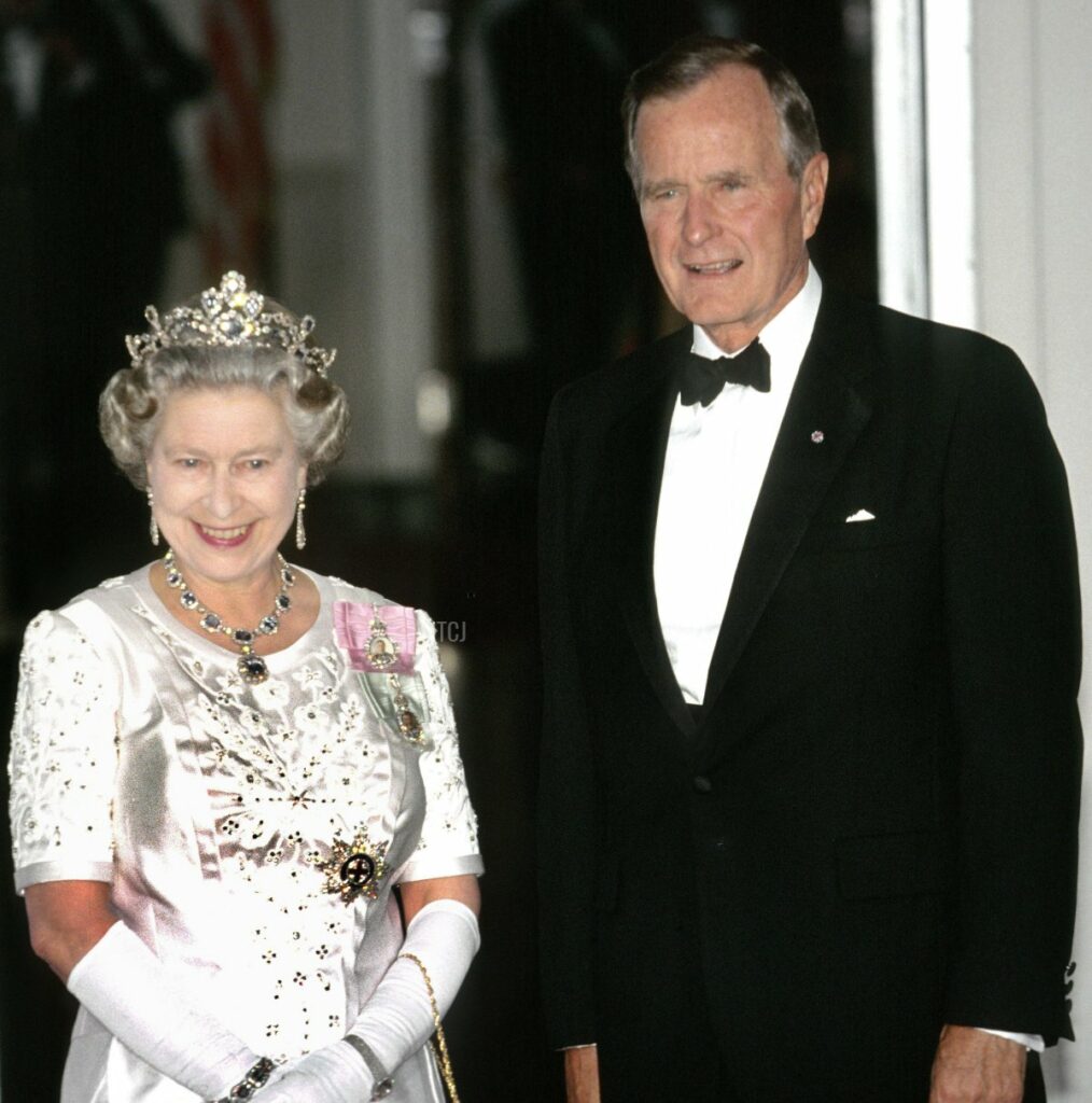 The Queen’s Stunning White House Sapphire Tiara