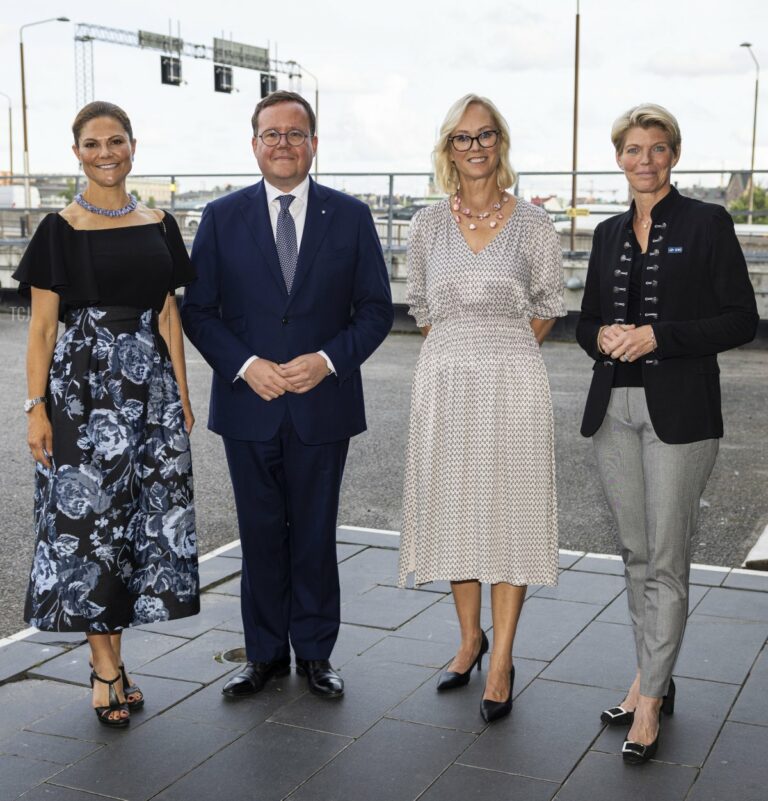 Crown Princess Victoria’s Beautiful Blue Water Prize Jewels