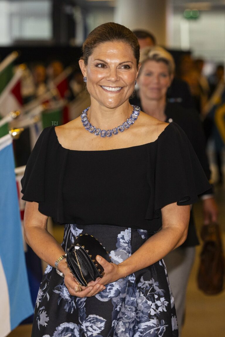 Crown Princess Victoria’s Beautiful Blue Water Prize Jewels