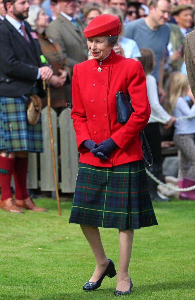Scottish Royal Badges and Pearls at the Braemar Gathering