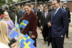 A Dreamy Finnish Brooch for Crown Princess Victoria in Helsinki