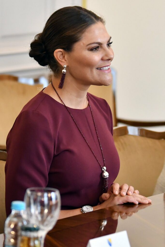 A Dreamy Finnish Brooch for Crown Princess Victoria in Helsinki