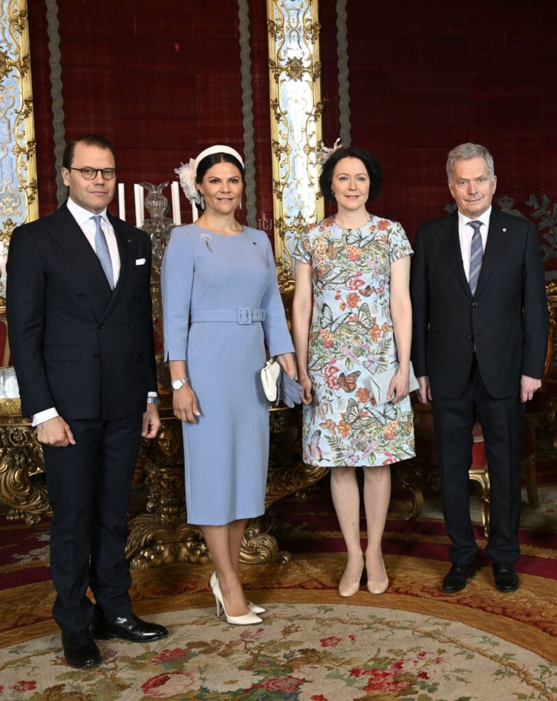 A Dreamy Finnish Brooch for Crown Princess Victoria in Helsinki