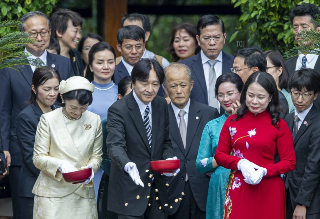 Elegant Imperial Pearls for Crown Princess Kiko in Vietnam