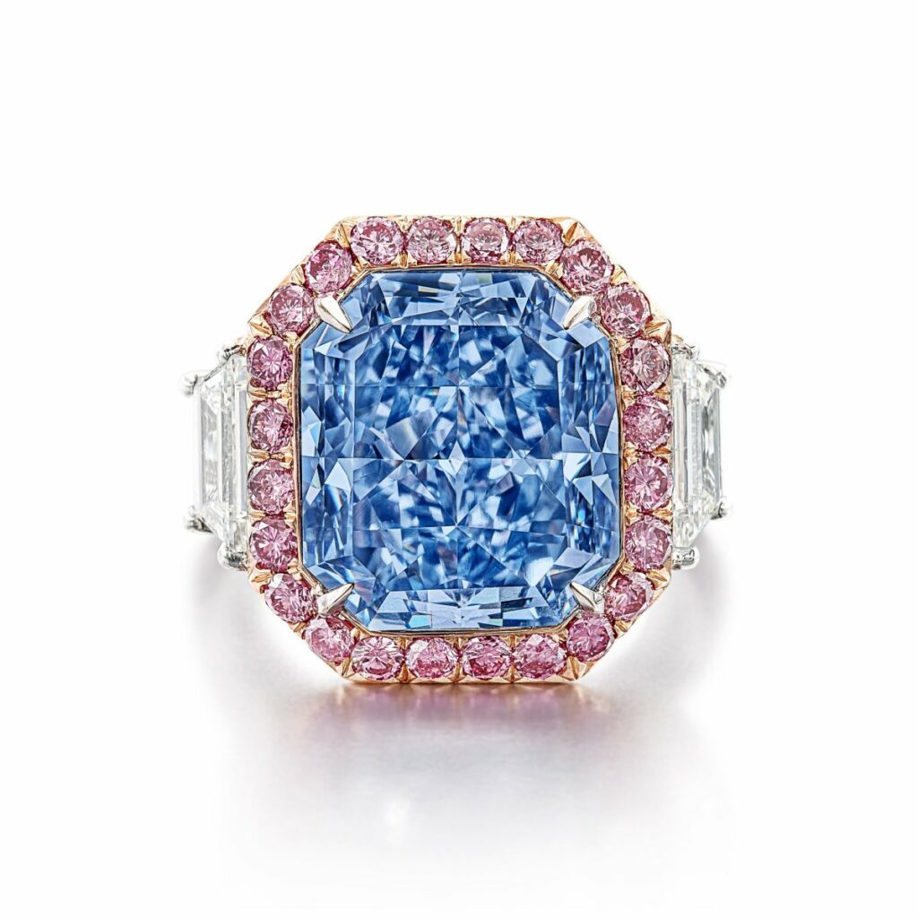 The Infinite Blue Diamond Gleams at Sotheby’s in Hong Kong