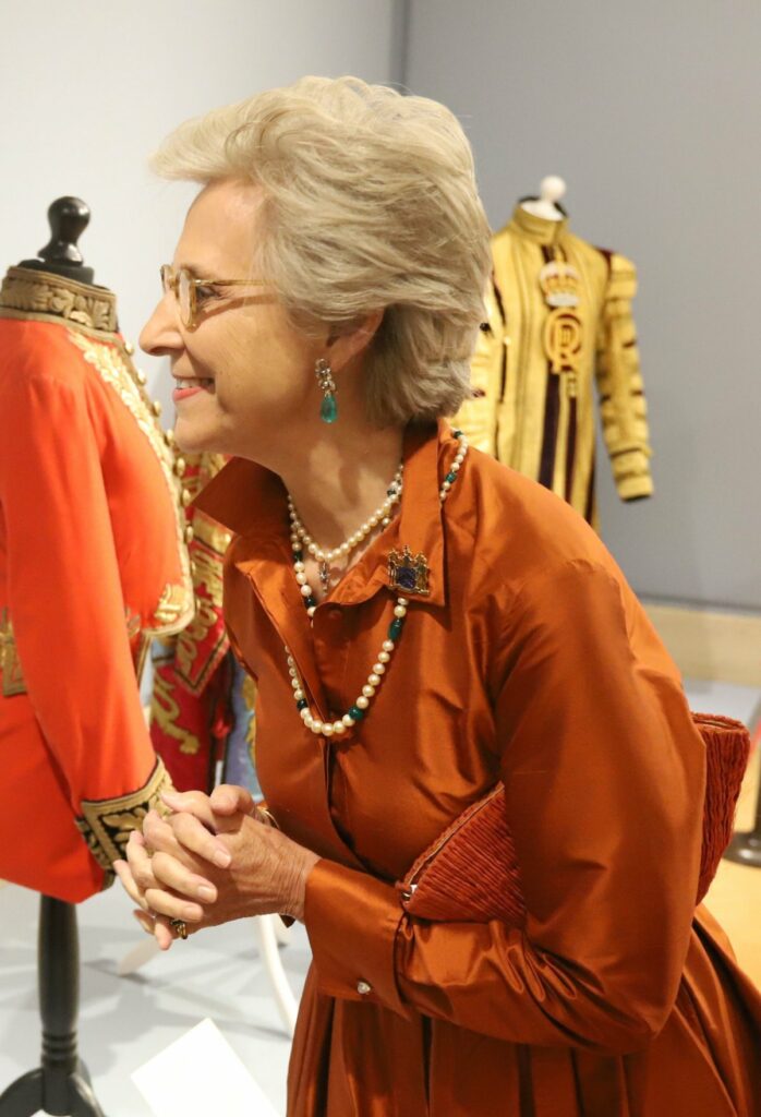The Duchess of Gloucester Wears Emeralds and Pearls to Celebrate Gold ...