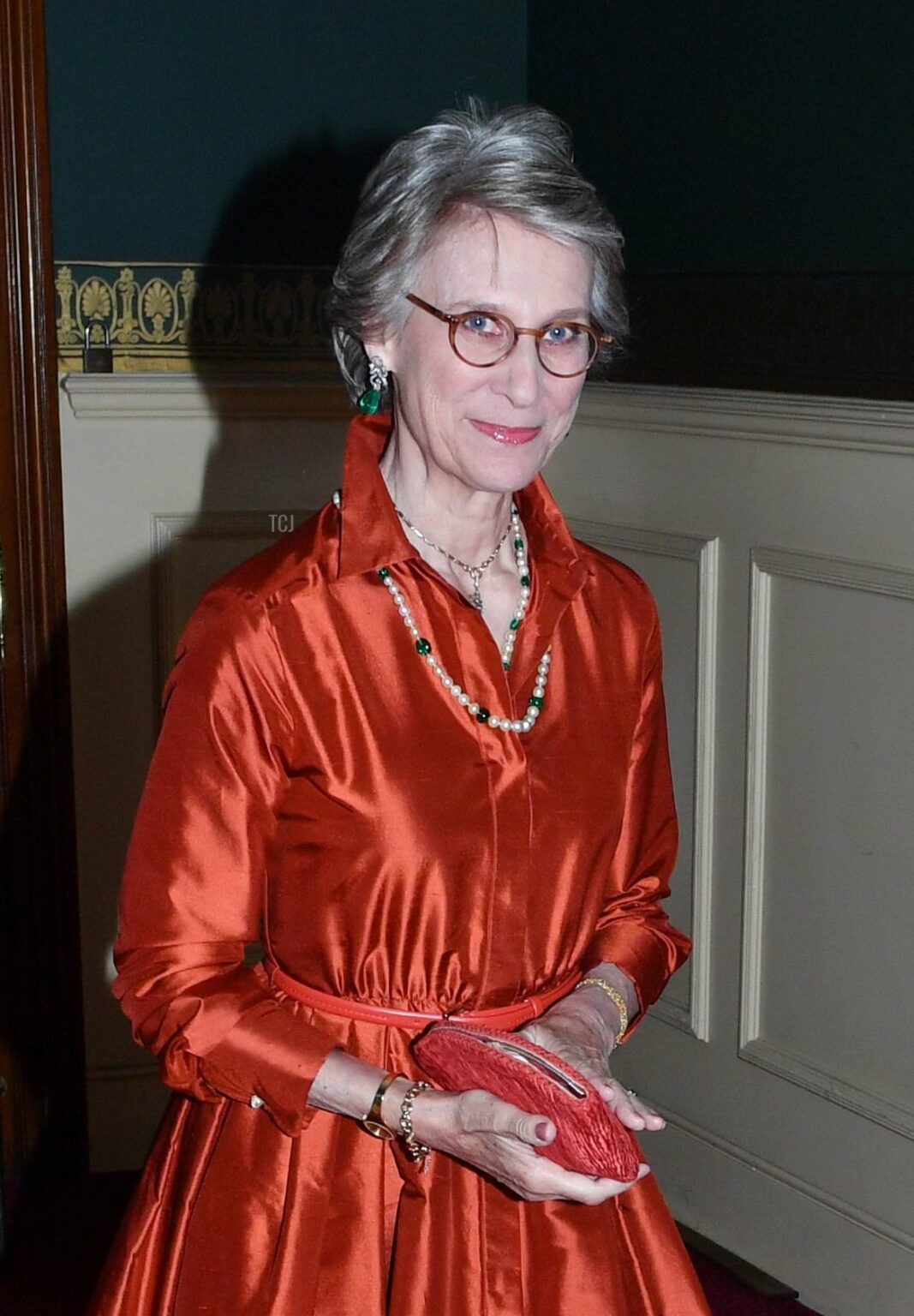 The Duchess of Gloucester Wears Emeralds and Pearls to Celebrate Gold ...