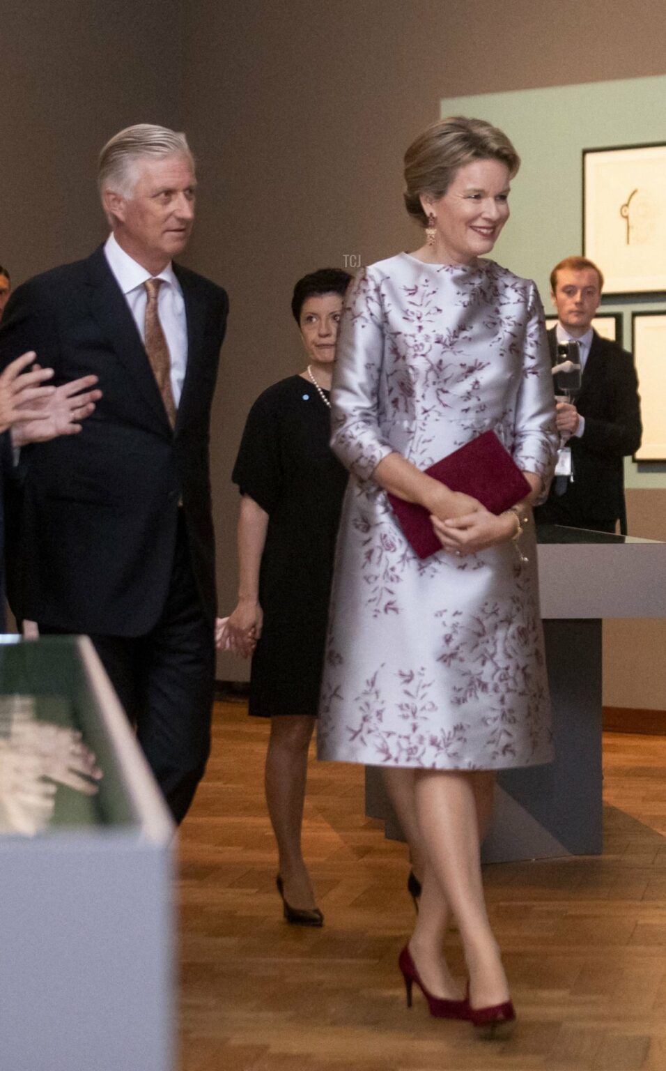 Rubies, Pearls, and Enamel for Queen Mathilde at Europalia