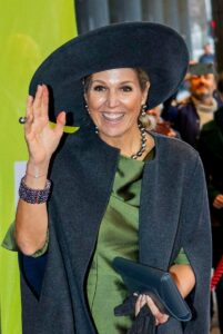 Beautiful Black Pearls for Queen Maxima in Amsterdam