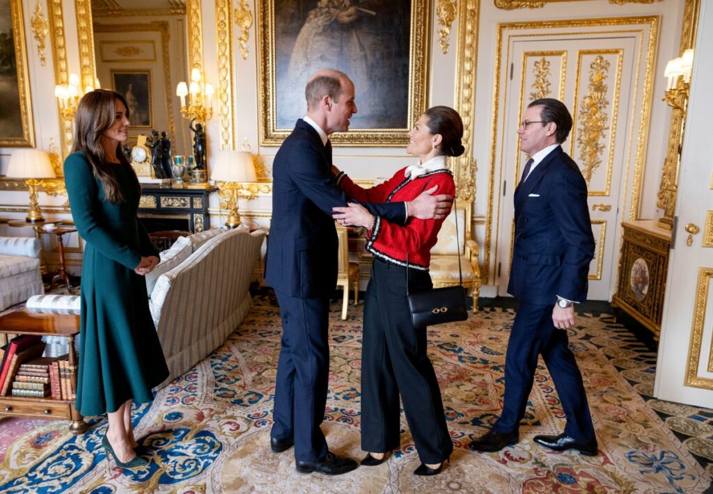 Sapphires and Gold for the Princess of Wales and the Crown Princess of ...
