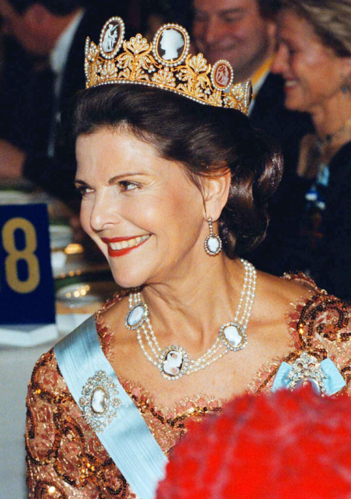 Five Decades of Queen Silvia’s Glittering Gala Tiaras and Jewels