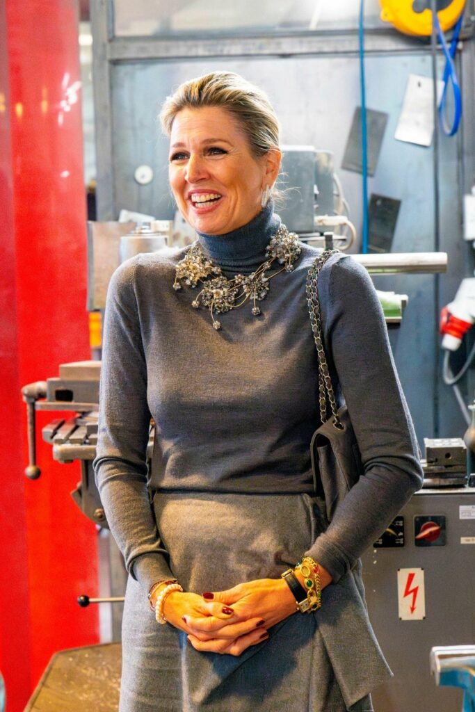 A Statement Necklace for Queen Maxima’s Celebration of Dutch Design