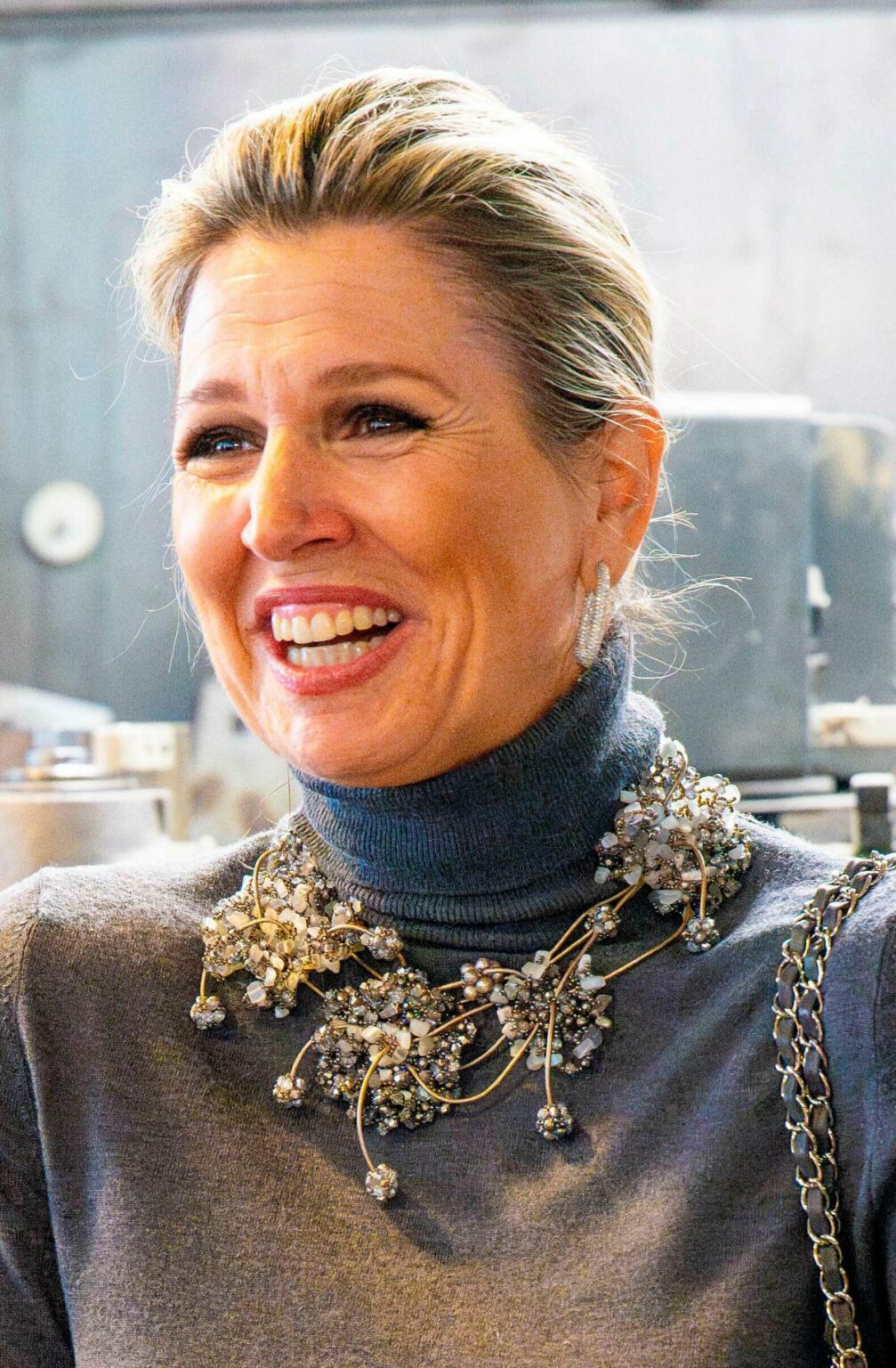 A Statement Necklace for Queen Maxima’s Celebration of Dutch Design