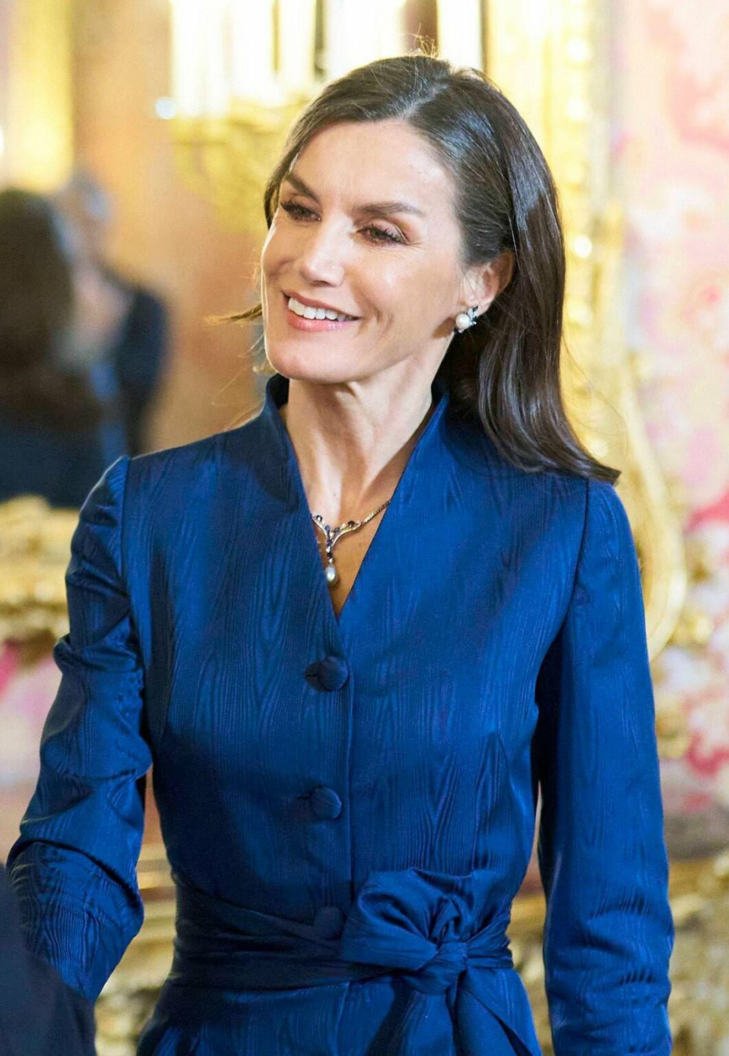 The Countess of Barcelona’s Sapphires for Queen Letizia in Madrid