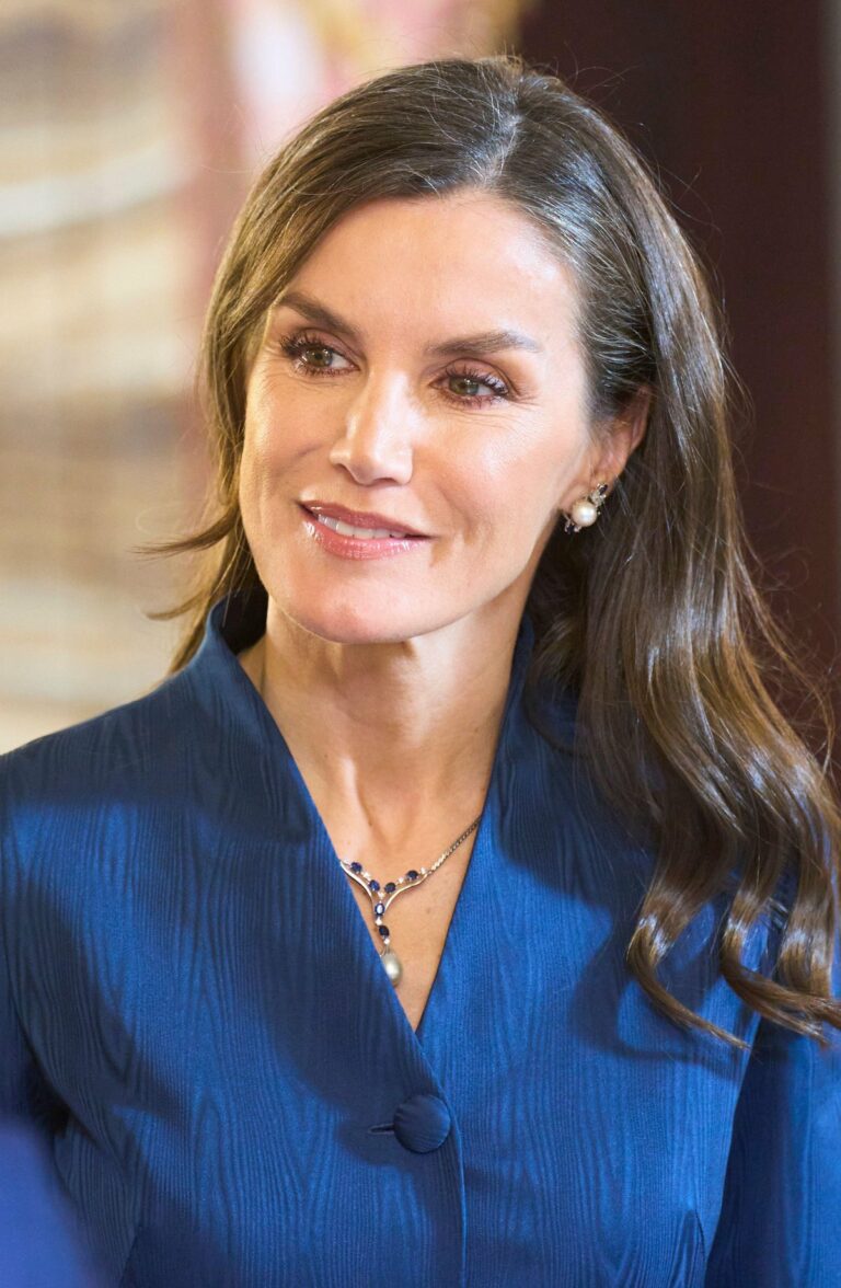 The Countess of Barcelona’s Sapphires for Queen Letizia in Madrid
