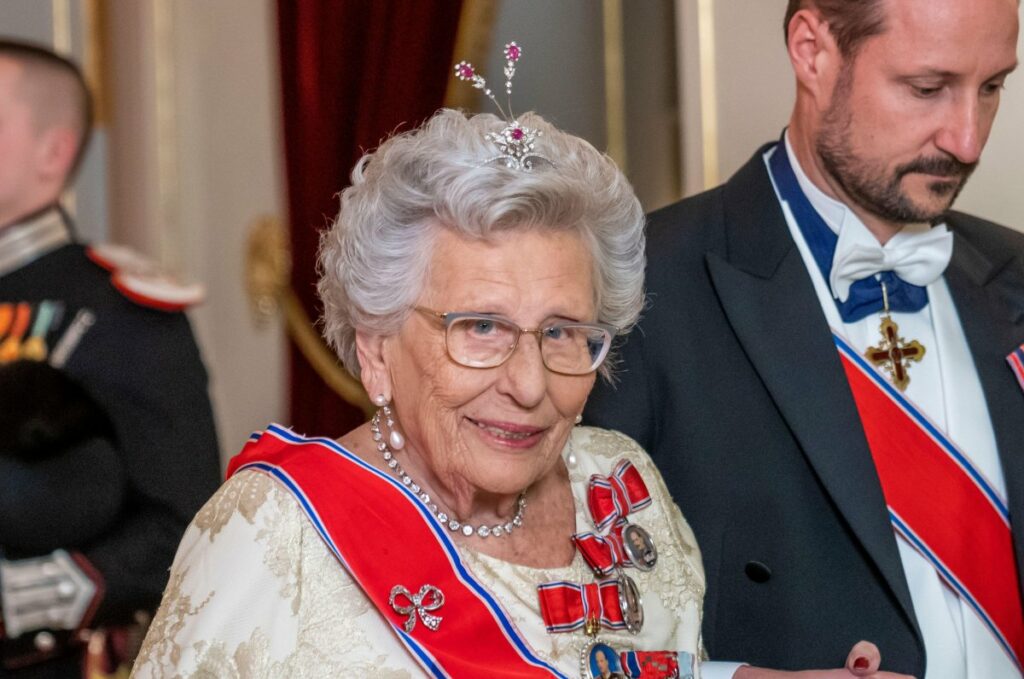 The Sparkling Heirloom Tiaras of Norway’s Princess Astrid