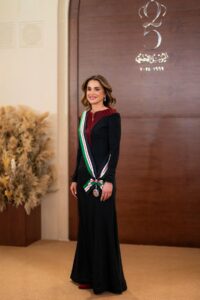 A Glittering Silver Jubilee Gift for Queen Rania of Jordan
