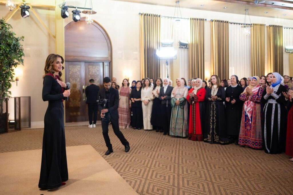 A Glittering Silver Jubilee Gift for Queen Rania of Jordan
