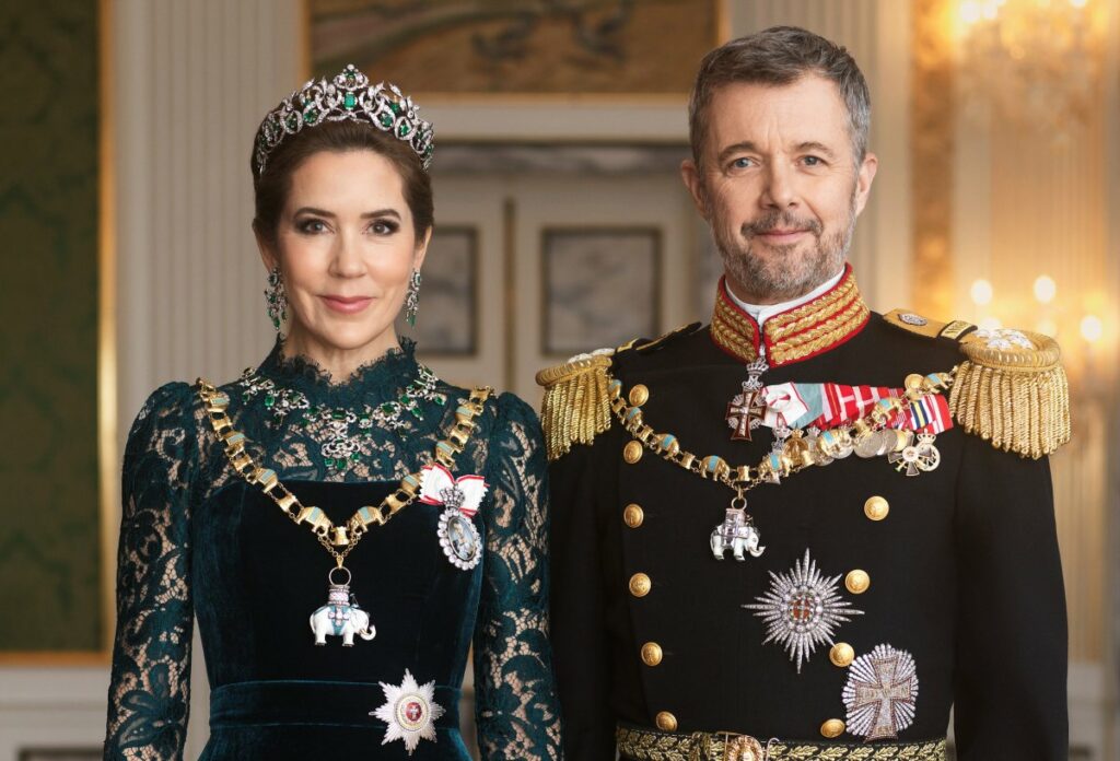Queen Mary Makes a Dazzling Emerald Tiara Debut in the Danish Crown Jewels