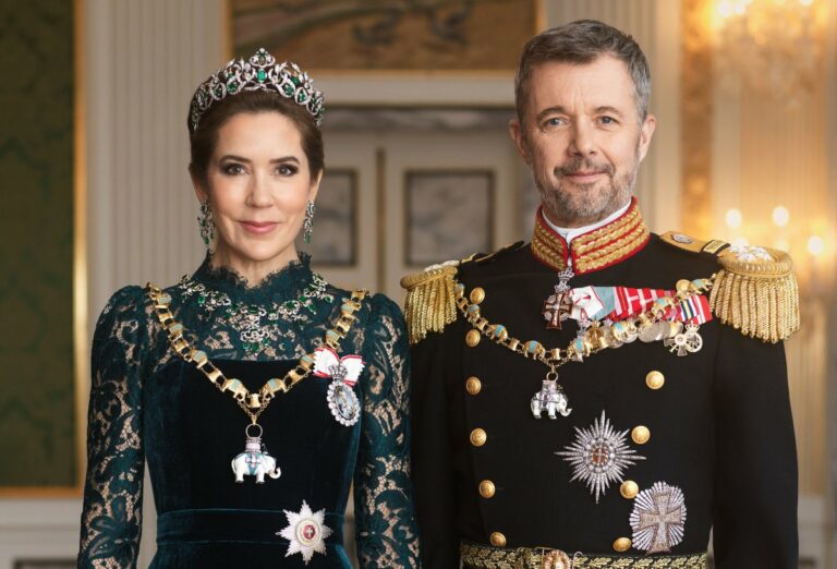 Queen Mary Makes a Dazzling Emerald Tiara Debut in the Danish Crown Jewels