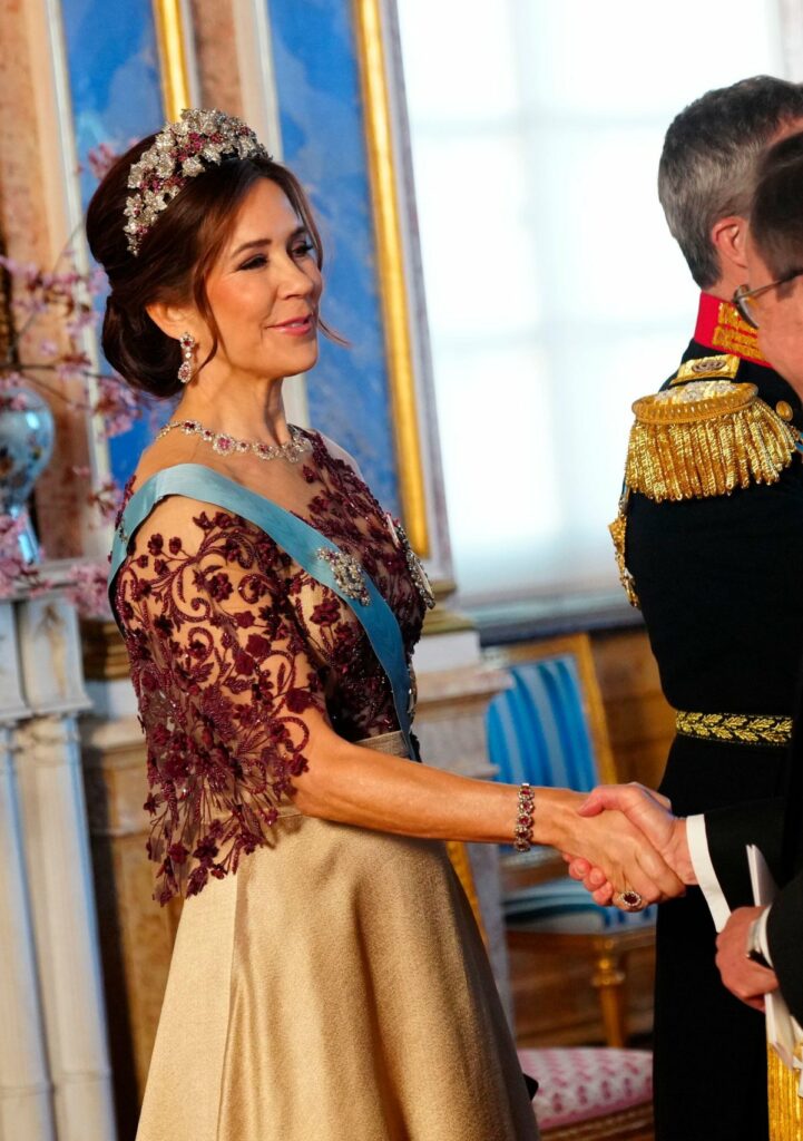 Sparkling Scandinavian Royal Tiaras at the Danish State Banquet in ...