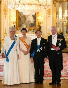Two Dazzling Tiara Debuts at Buckingham Palace During the Japanese ...