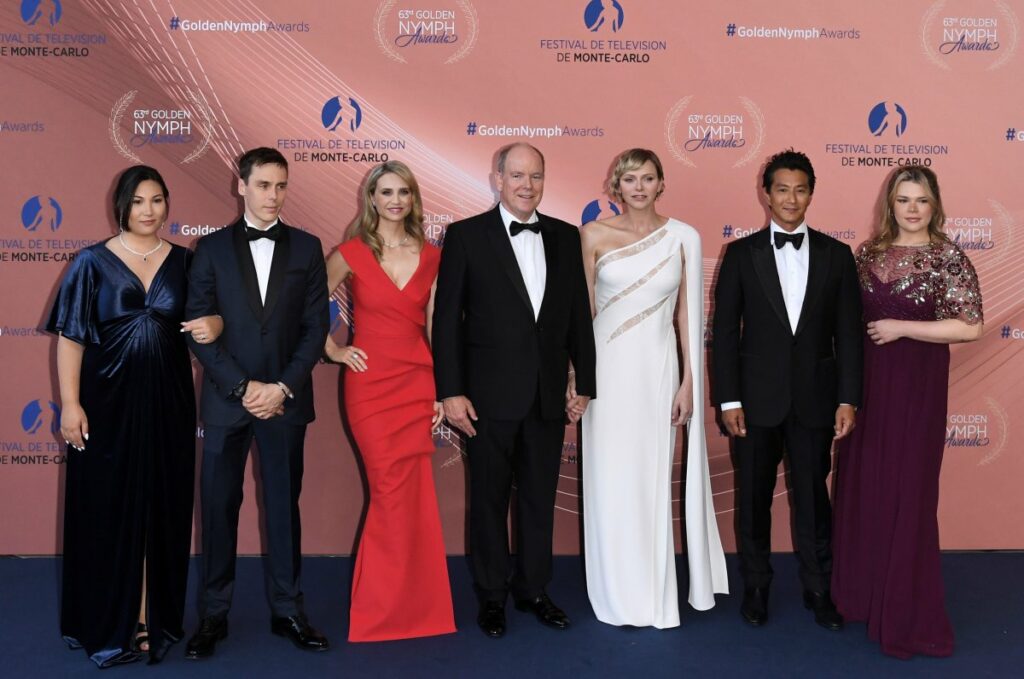 Sparkling Grimaldi Diamonds at the Golden Nymph Awards in Monaco