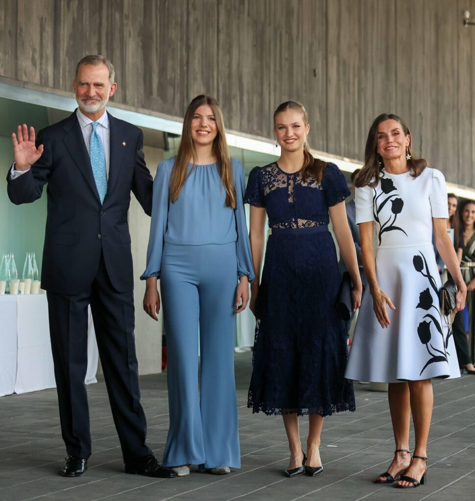 Spanish Royal Sparkle at the Princess of Girona Awards