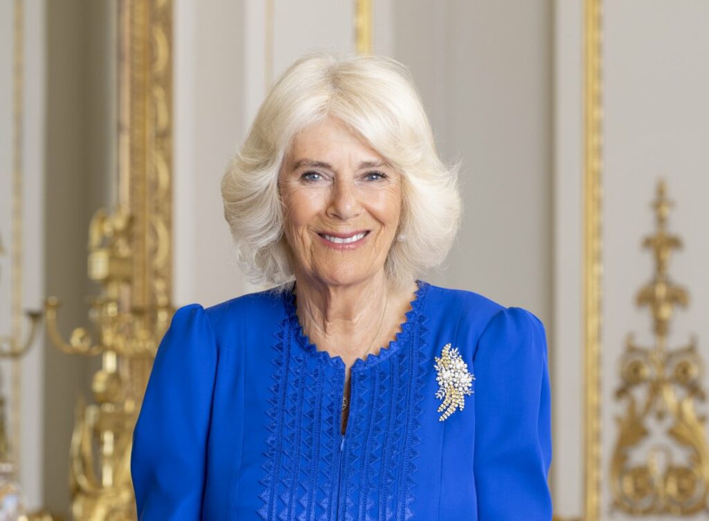 Queen Camilla Wears Special Symbolic Brooches in New Official Portraits